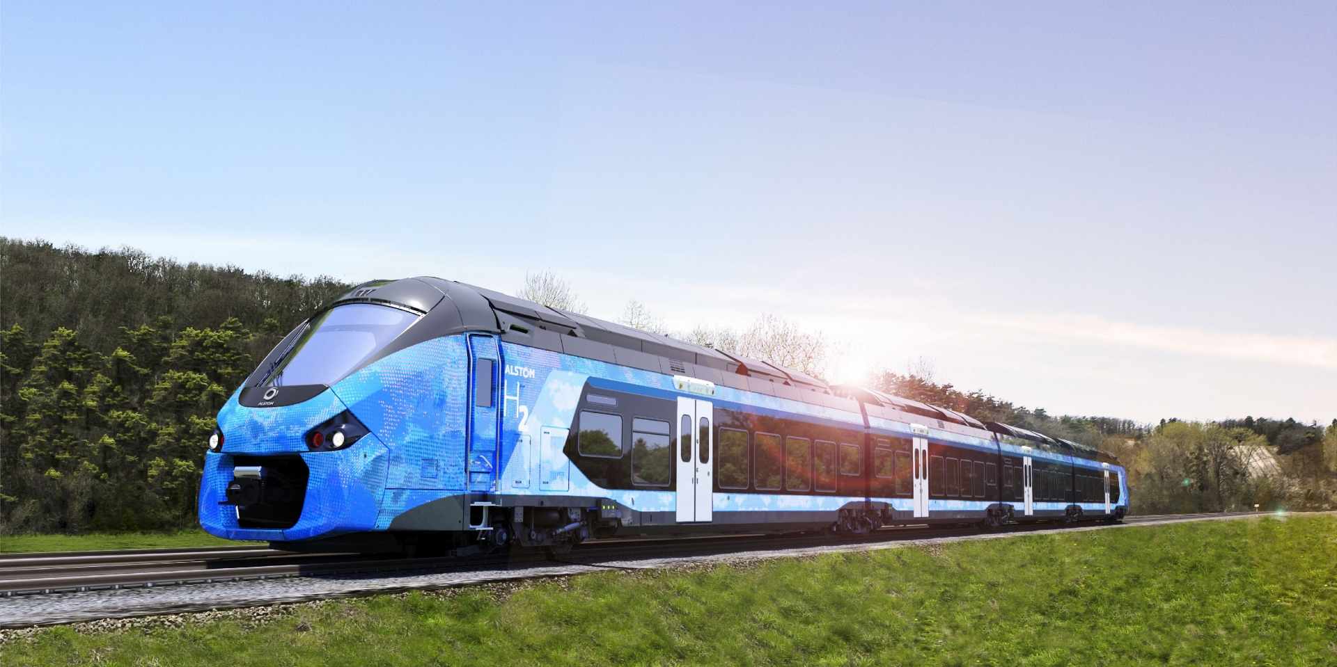 Alstom hydrogen train fuel cell | Helion